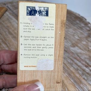 Office | Wax Seal Square Y Made In France Crafts | Poshmark